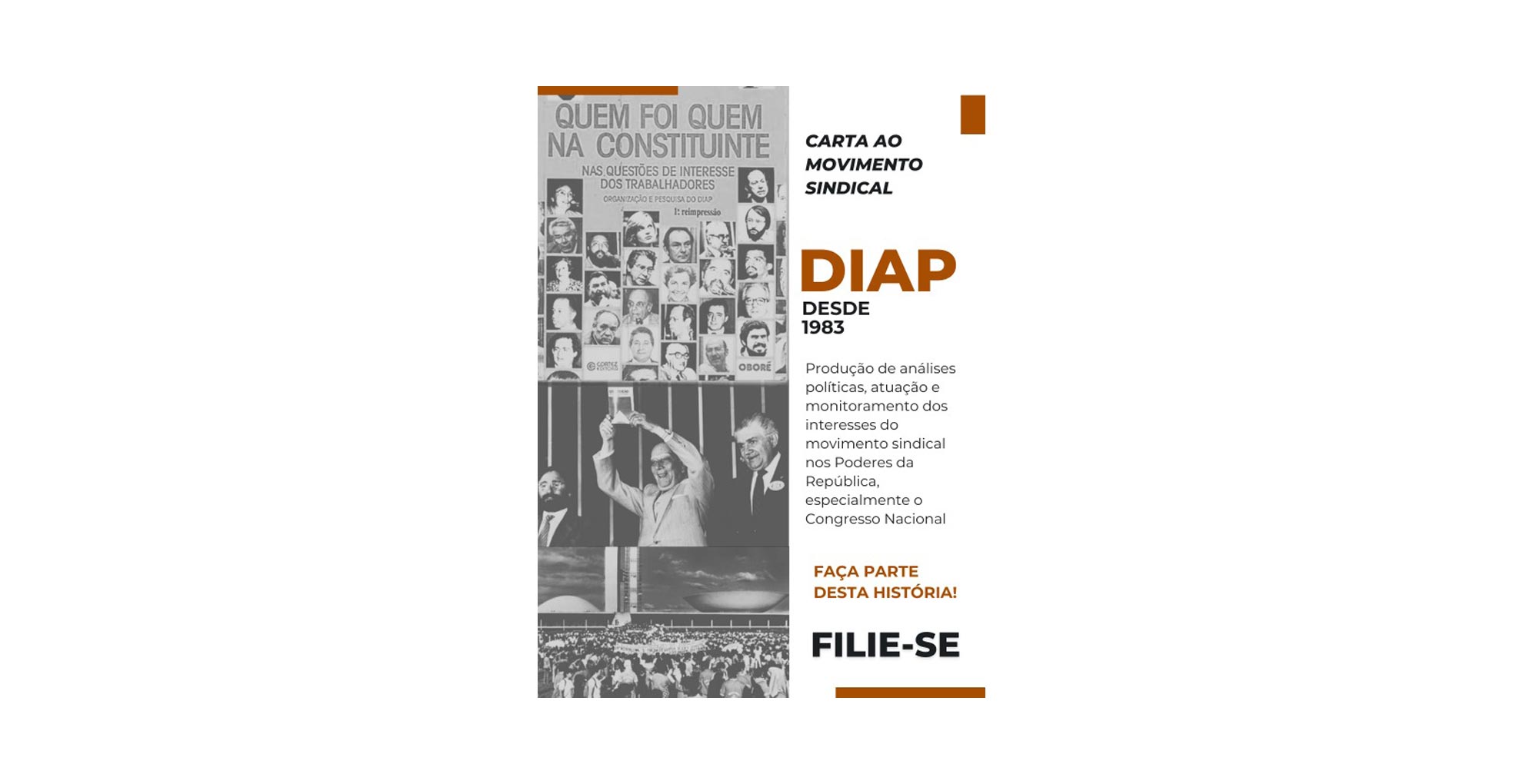Campanha de filiação ao Diap: fortalecendo o movimento sindical – CONTEE